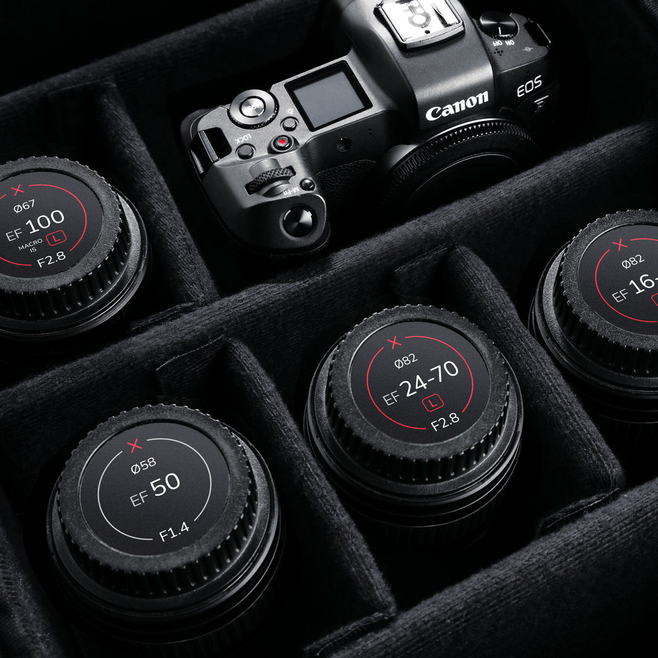 Lens Cap Stickers for Canon EF Lenses by Field Made Co - Quick ...