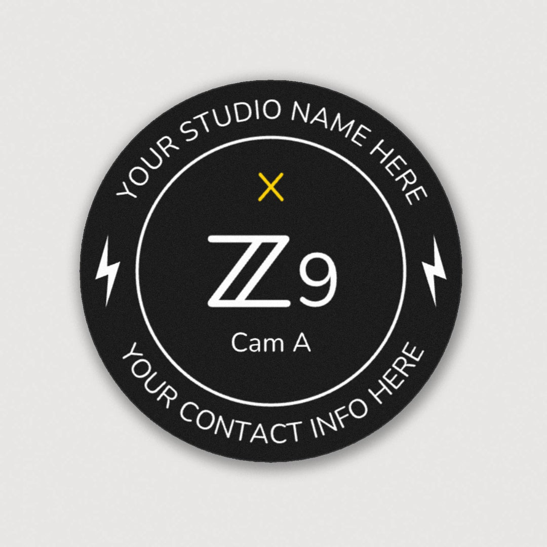 Lens and Camera Cap Stickers for Nikon Z & F by Field Made Co
