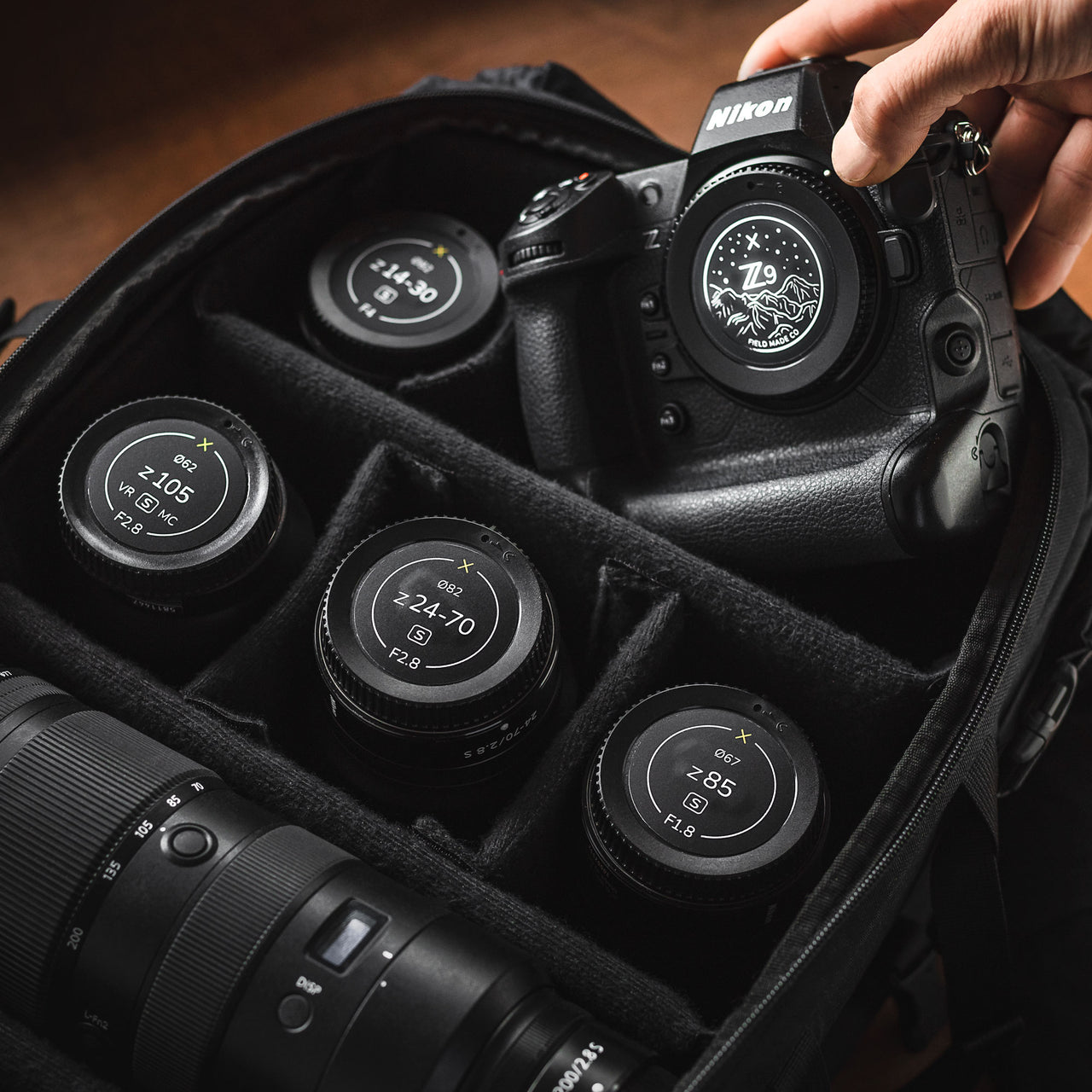 Field Made Co - Premium Camera Lens Indicator Labels and Accessories