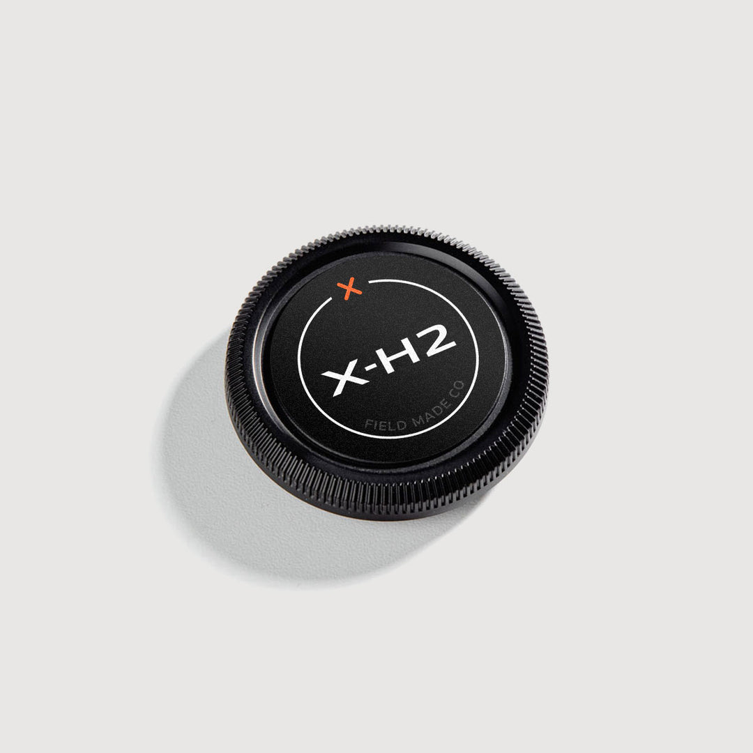Lens and Camera Cap Stickers for Fujifilm XF & GF by Field Made Co