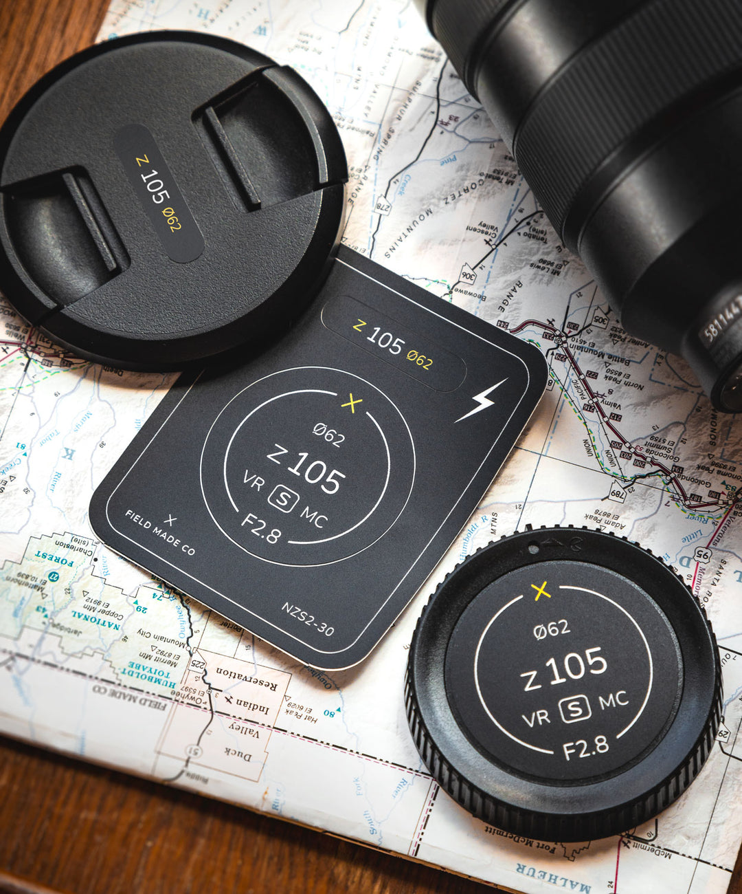 Lens Cap Stickers for Nikon Z lenses by Field Made Co - Quick ...