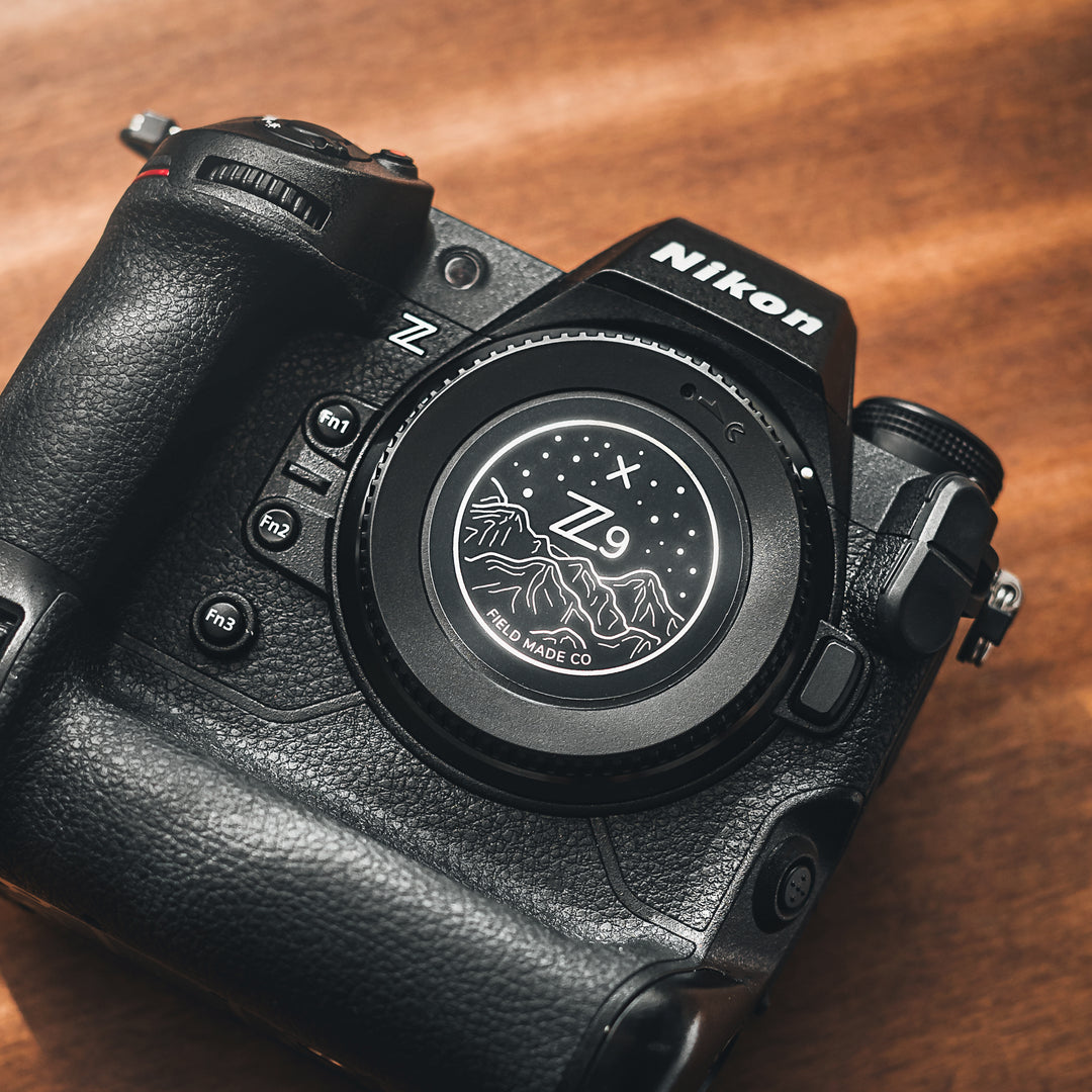 Field Made Co - Premium Camera Lens Indicator Labels and Accessories