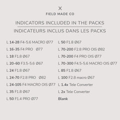Lumix S & G Indicators – Field Made Co