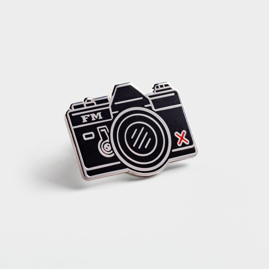 Field Made Camera Enamel Pin – Field Made Co